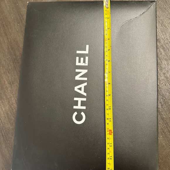 CHANEL | Bags | Chanel Black Box With White Logo | Poshmark